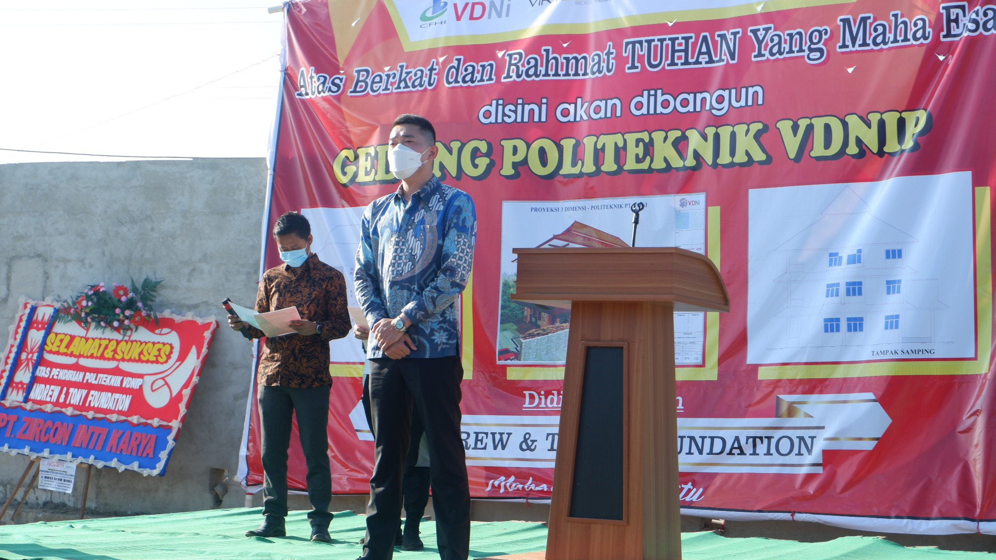 Politeknik Industri VDNI Dibangun di Pondidaha Tahun Ini | HALUANRAKYAT.com